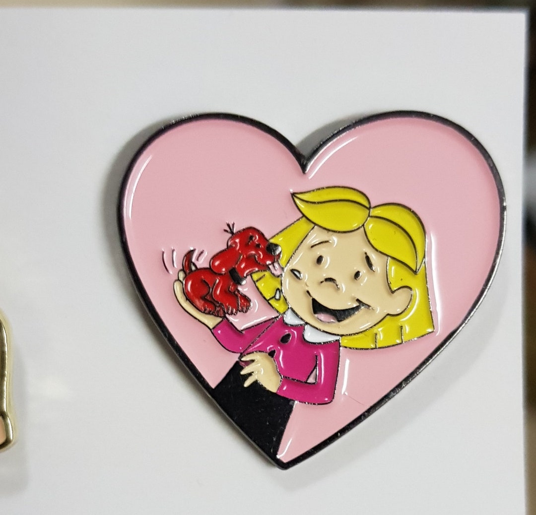 Clifford the Big Red Dog, New Enamel Pin - Etsy