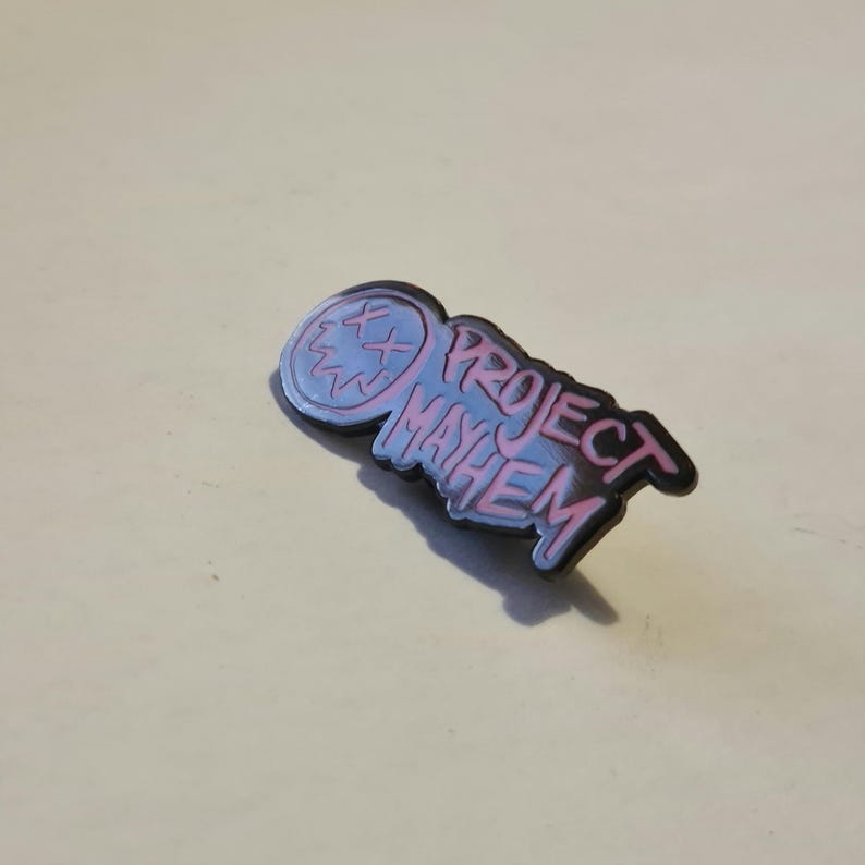 Project Mayhem Fught Club Classic Movie New Enamel Pin - Etsy