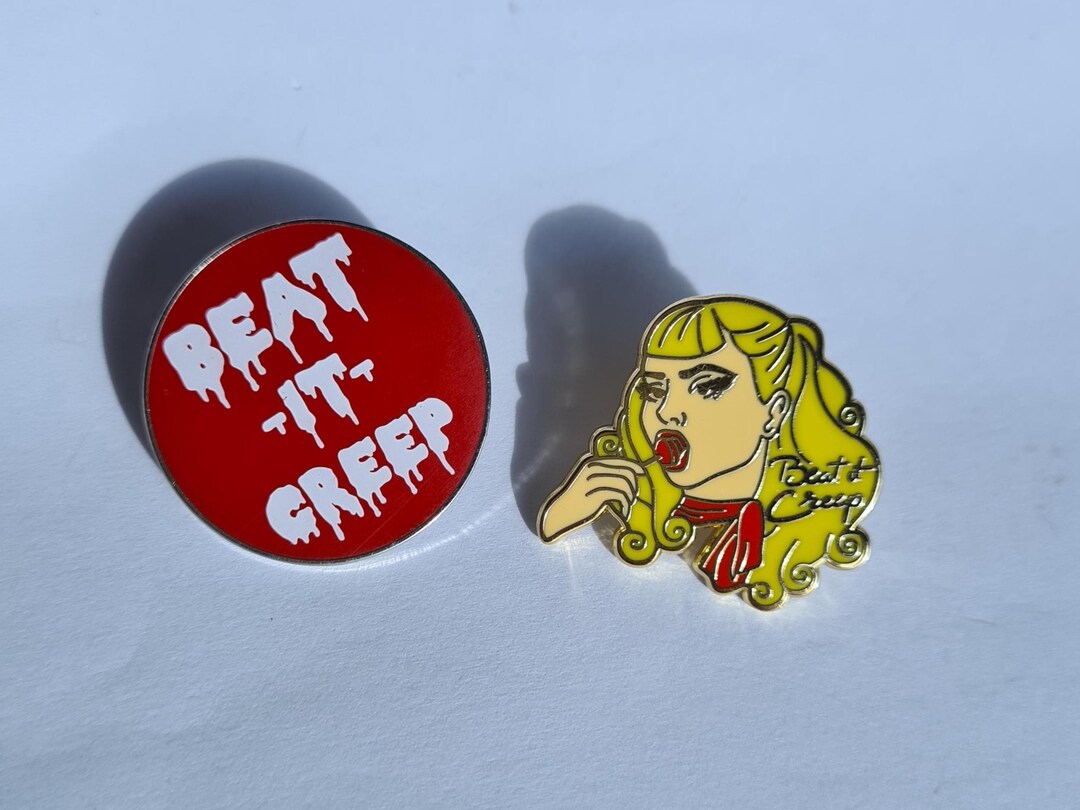 Pair Cry Baby 80's Movie, New Enamel Pins - Etsy