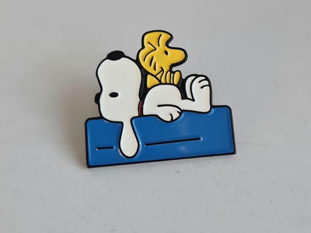 Snoopy and Woodstock New Enamel Pin - Etsy Australia
