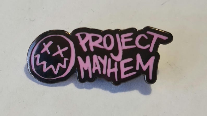 Project Mayhem Fught Club Classic Movie New Enamel Pin - Etsy