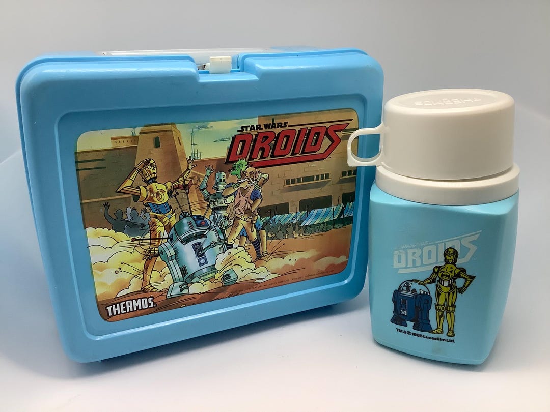 Lunch Box and Thermos Star Wars Droids - Etsy