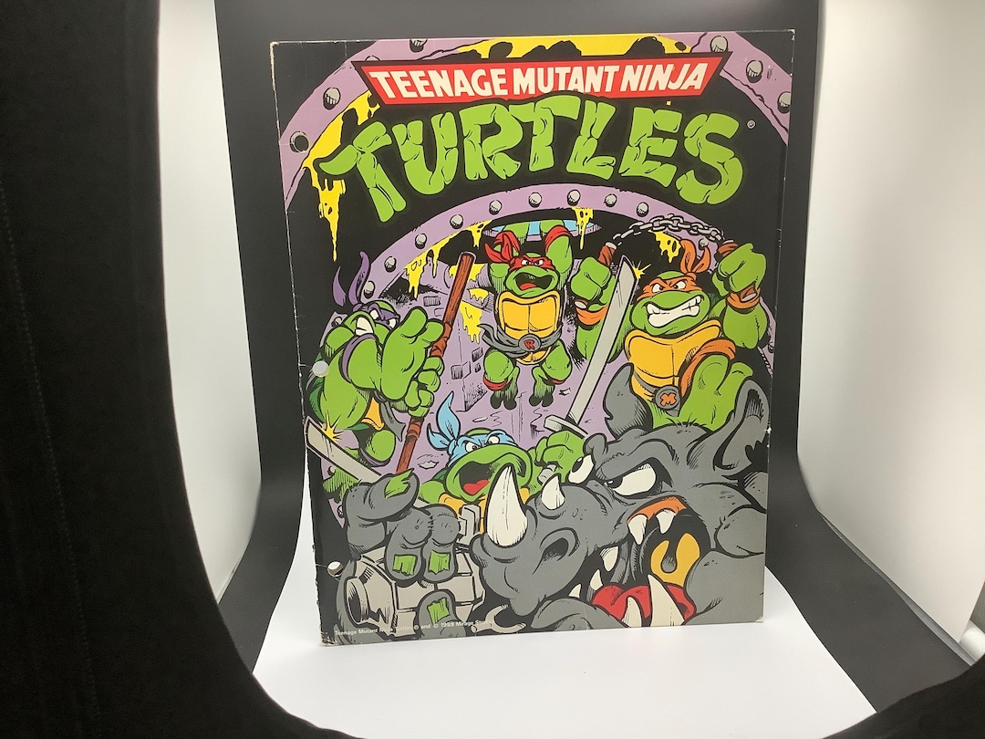 Teenage Mutant Ninja Turtles Folder - Etsy