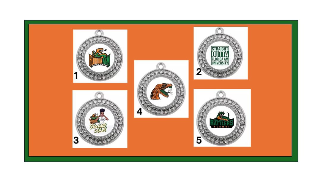 Florida A&M University Rattlers HBCU Collegiate Black College Jewelry ...