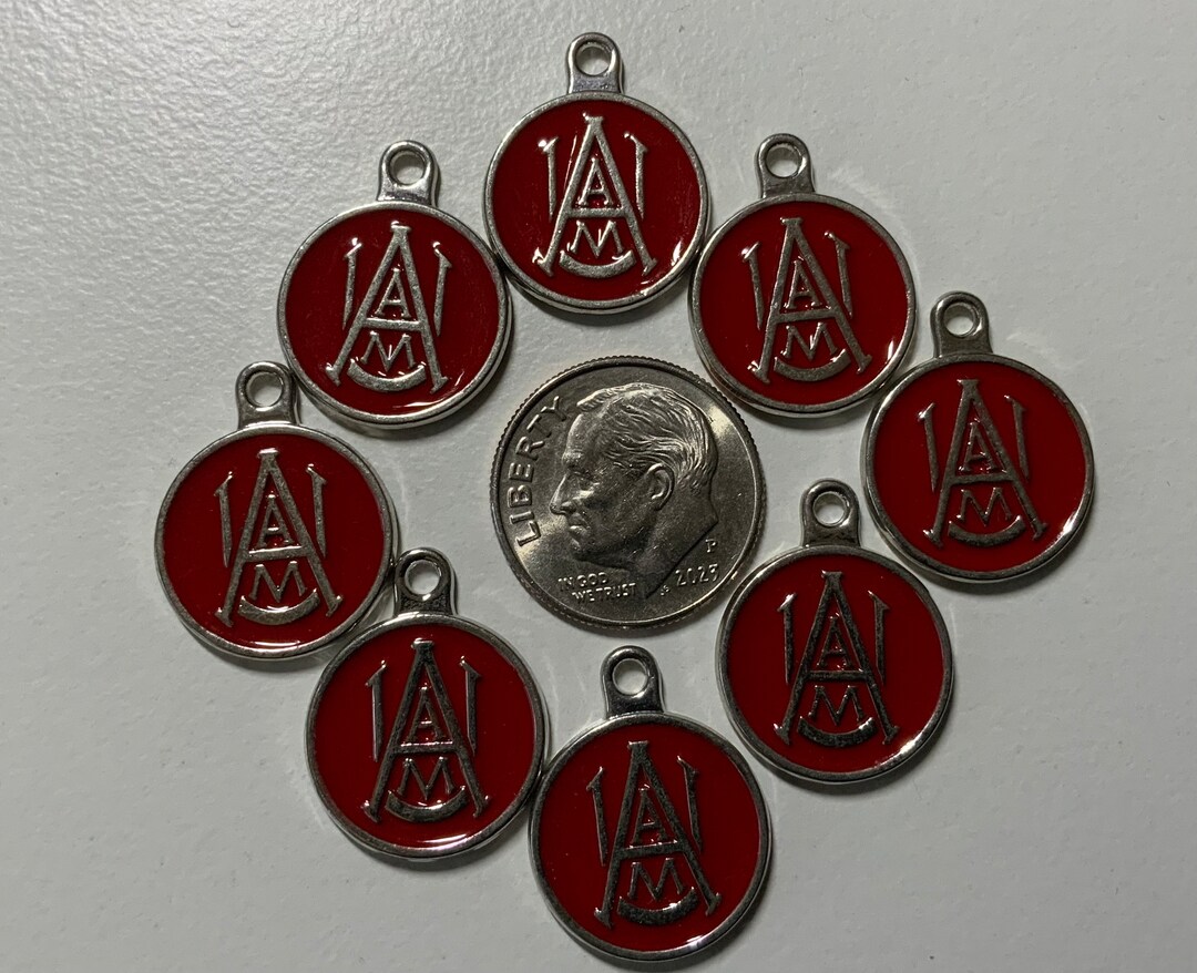 Alabama A&M Bulldogs Enamel Charm HBCU Collegiate Black College DIY ...