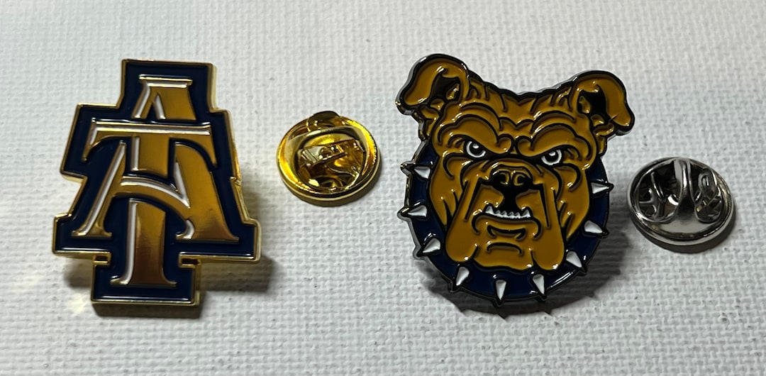 North Carolina A&T University HBCU Collegiate Black College Lapel Pin ...