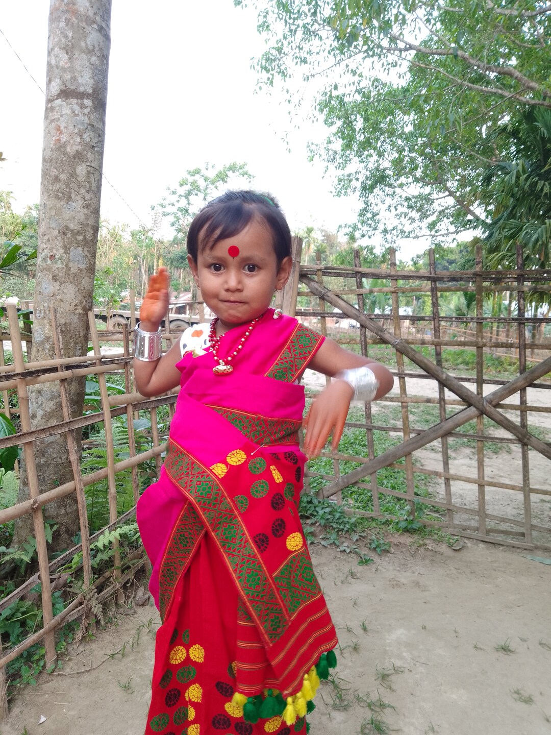 Kid Assamese Traditional Dress - Etsy