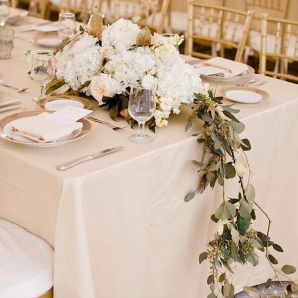 Champagne Tablecloth - Etsy