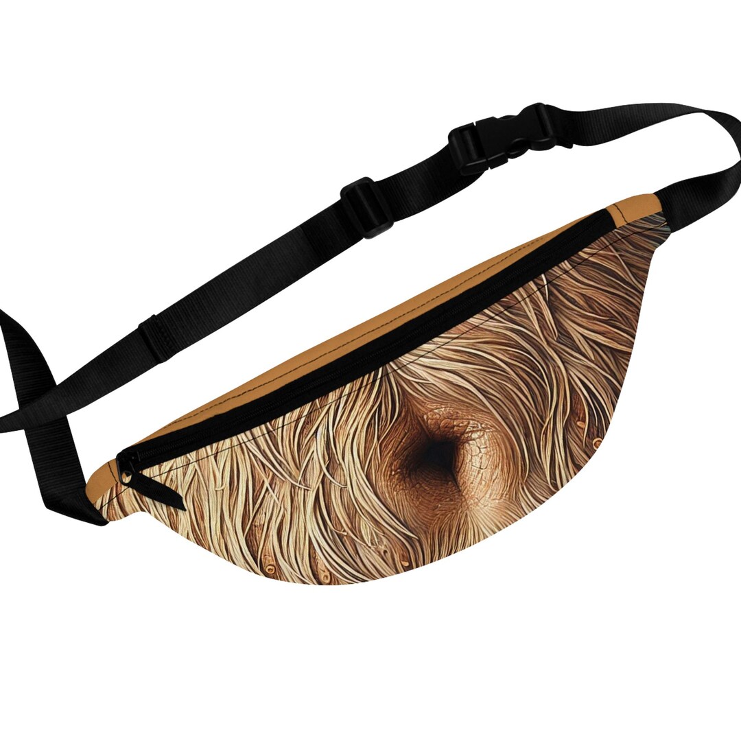 Bigfoot Fanny Pack, Sasquatch Belly Waist Bag, Funny Cryptid Travel ...