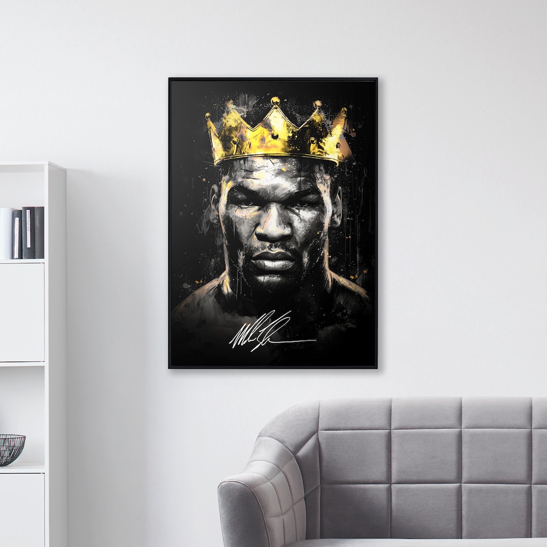 Mike Tyson Portrait - Etsy