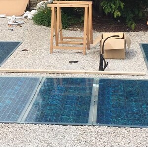 Photovoltaic Floor, Walkable Solar Tiles 50 X 50 Cm 4 Tiles 1m2. - Etsy UK