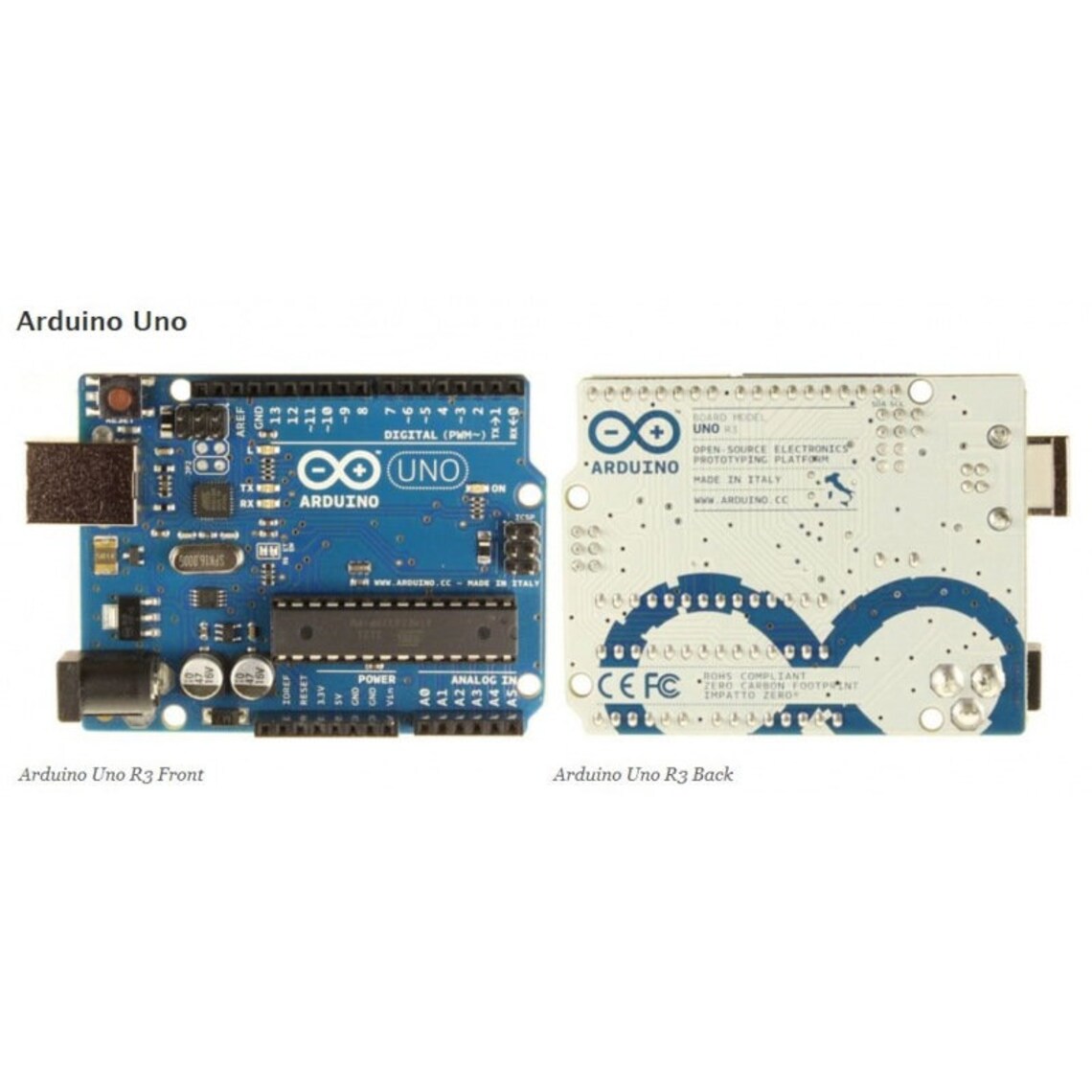 Arduino UNO REV3 With Atmega328 Microcontroller - Etsy