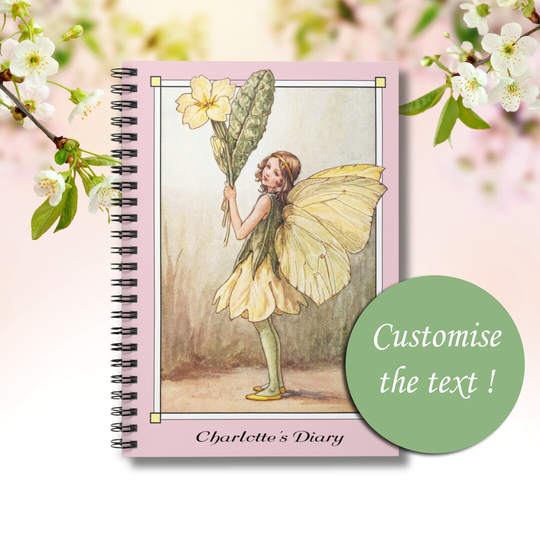 Cicely Mary Barker Flower Fairy Notebook CUSTOM | Primrose Flower ...