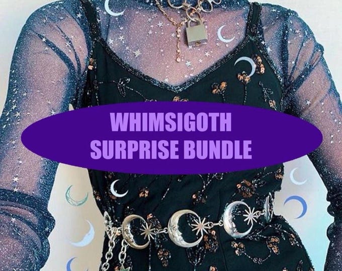 Whimsigoth Core Bundle•whimsical Gothcore Style Bundle•thrifted ...