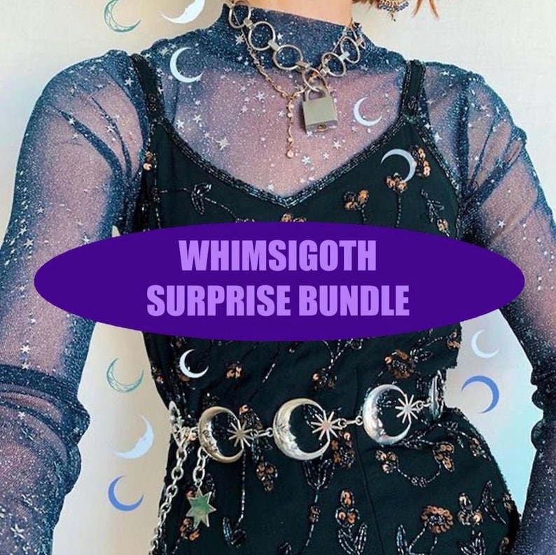 Whimsigoth Core Bundle•whimsical Gothcore Style Bundle•thrifted ...