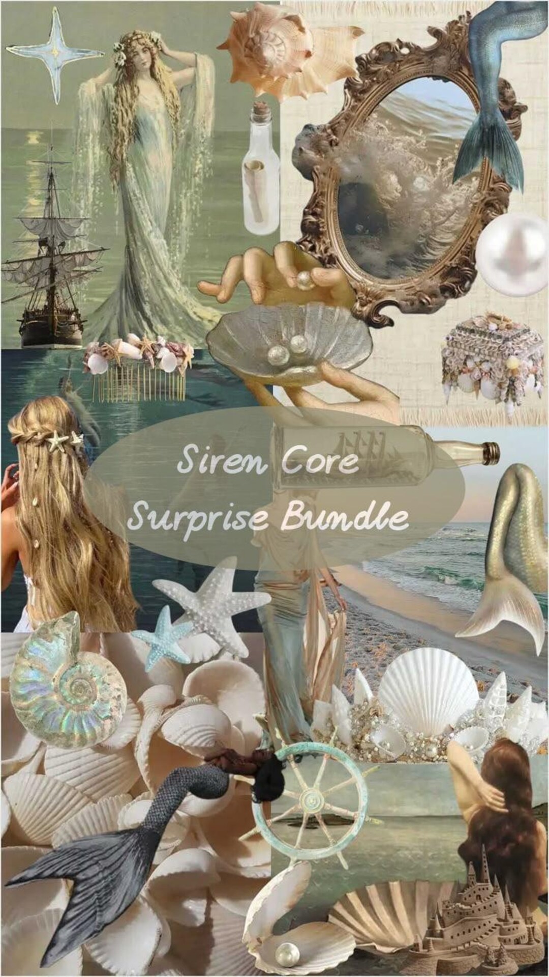 Siren Core Bundle•mermaid Core Style Bundle•thrifted•birthday Gift Box ...