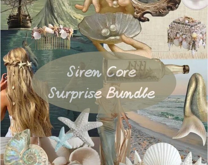 Siren Core Bundle Mermaid Core Style Bundle Thrifted Birthday Gift Box