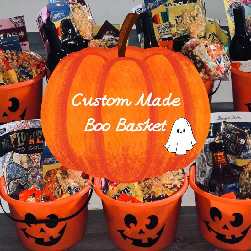 Boo Basket Adult - Etsy