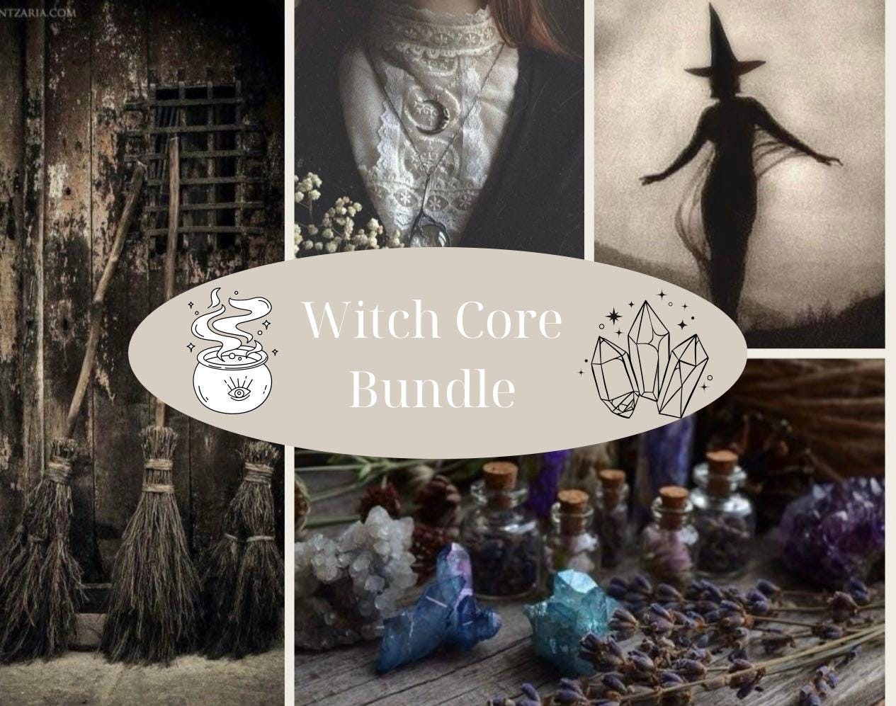 Witchcore Bundle•gothic Core Style Bundle•thrifted•birthday Gift Box ...