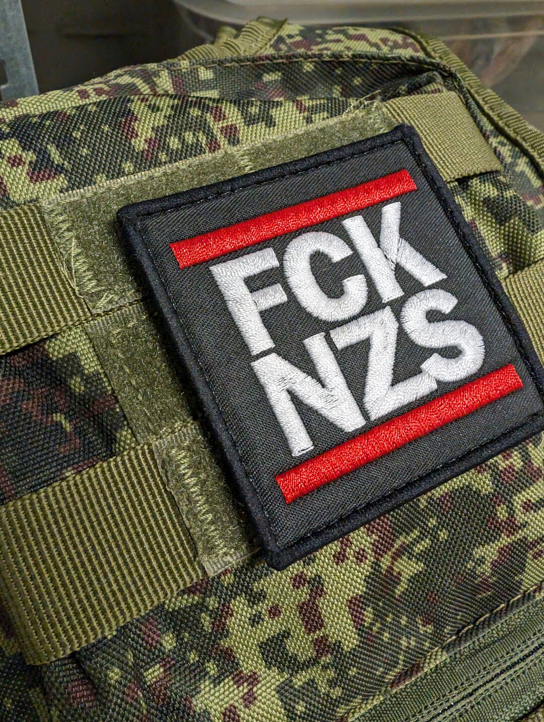 FCK NZS Patch 7x7cm Hook and Loop - Etsy