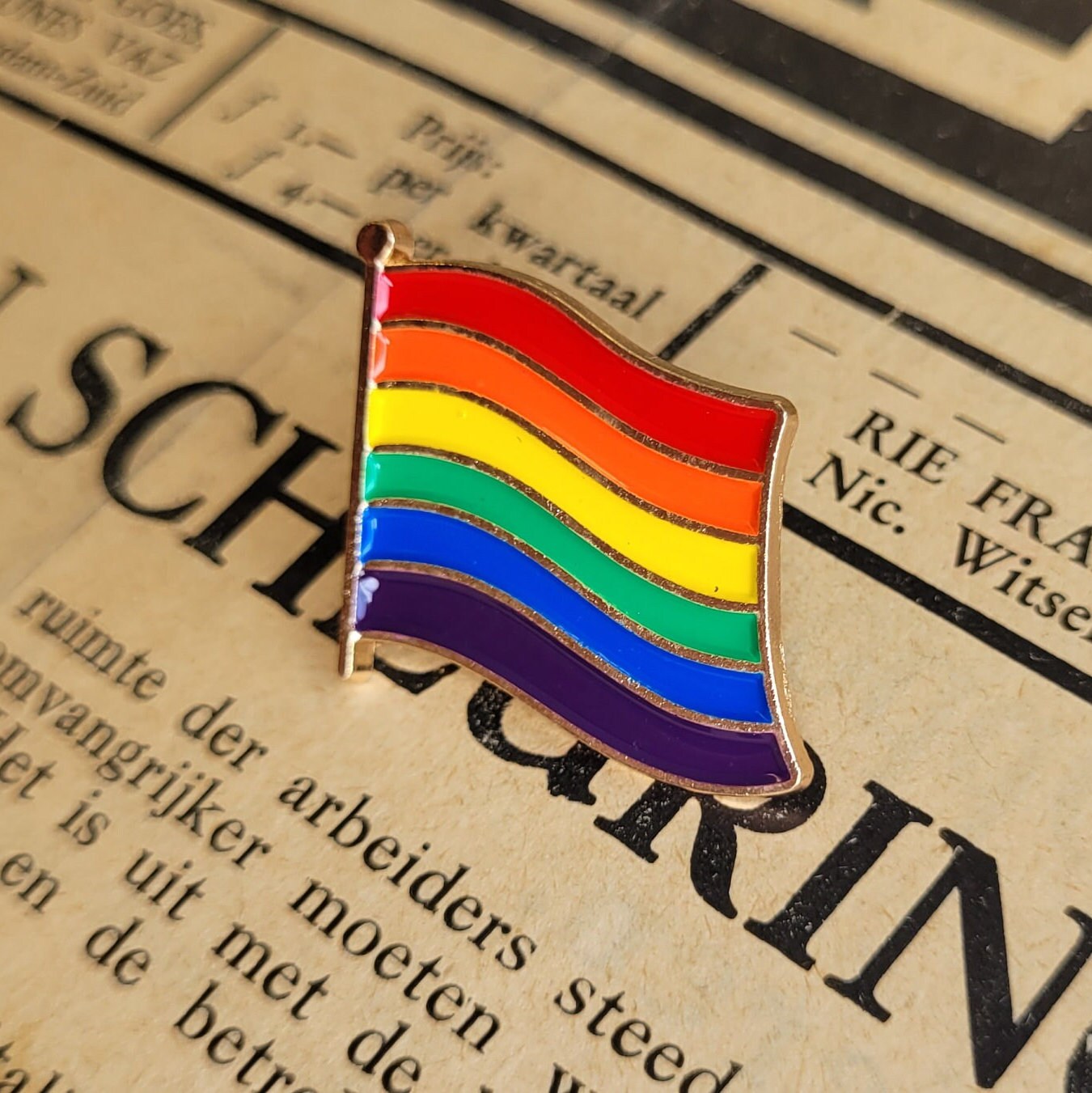 Rainbow Flag Pin LGBTQ Pride Pin Queer Pin Gay Rights - Etsy Hong Kong