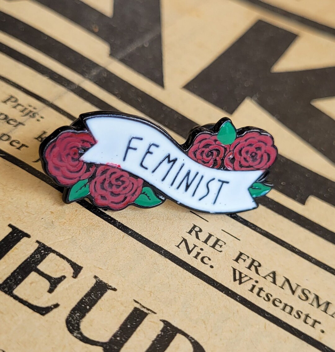 Feminist Pin Emancipation Pin Protest Pin Socialist Pin Women's Rights ...