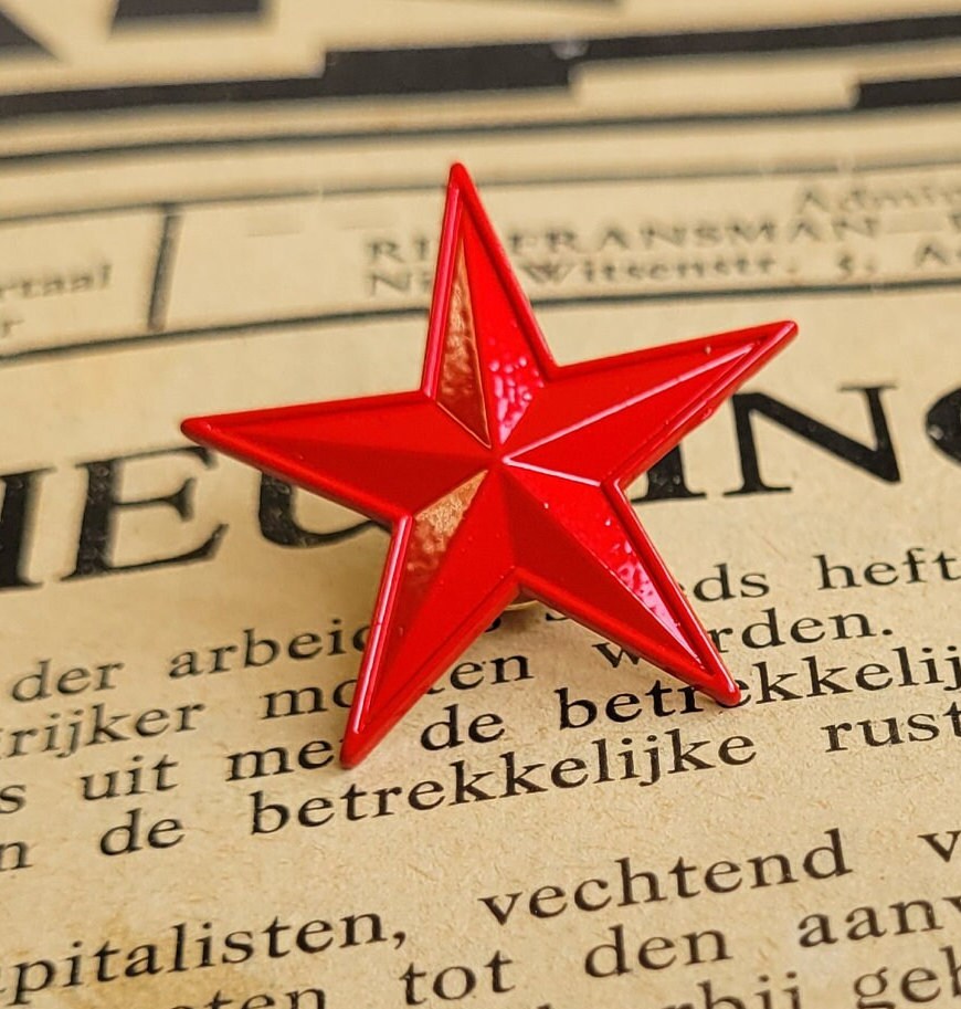 Red Star Pin Communist Pin Soviet Pin Backpack Pin - Etsy