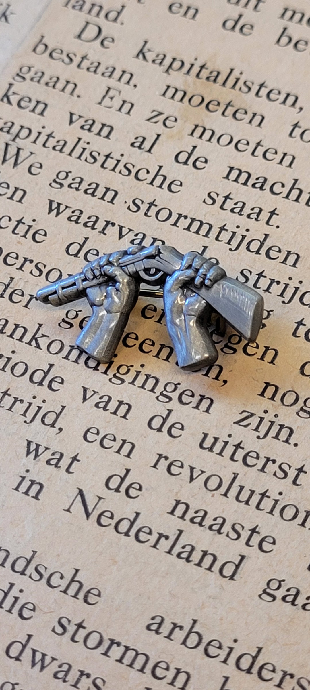 Broken Rifle Pin Antiwar Pin Broken Gun Pin Statement Lapel Pin ...
