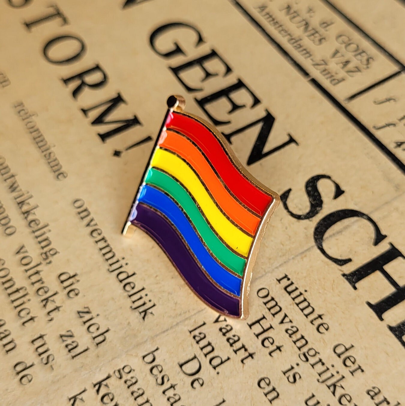 Rainbow Flag Pin LGBTQ Pride Pin Queer Pin Gay Rights - Etsy Hong Kong