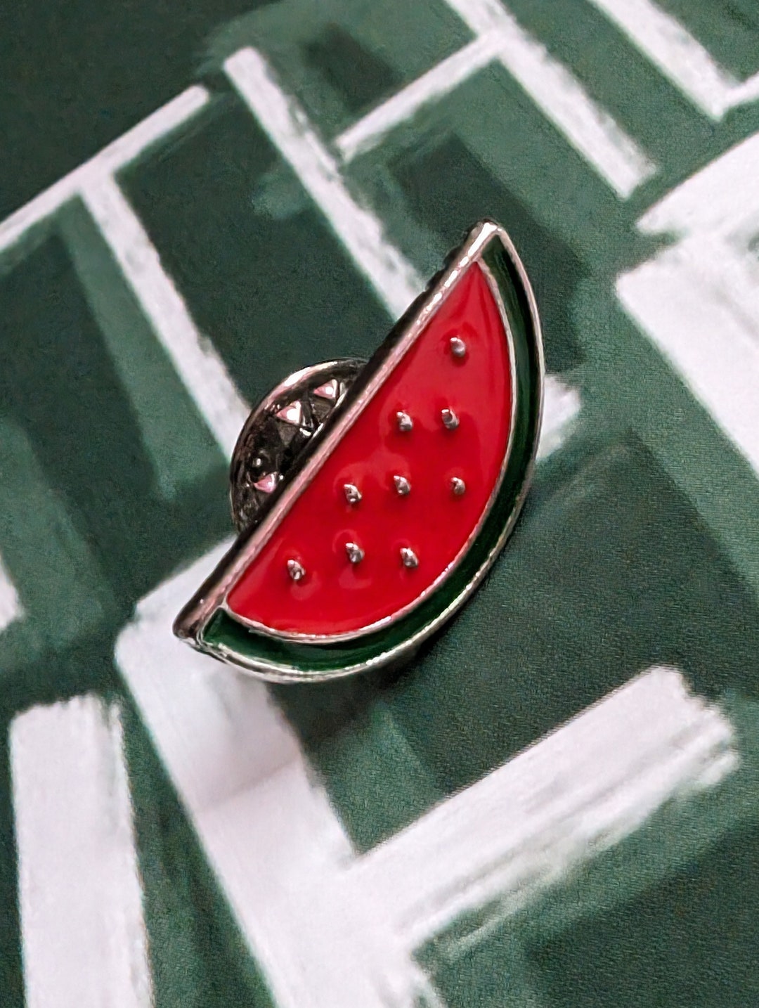 Watermelon Enamel Pin Watermelon Pin Palestina Palestine Pin Watermelon ...