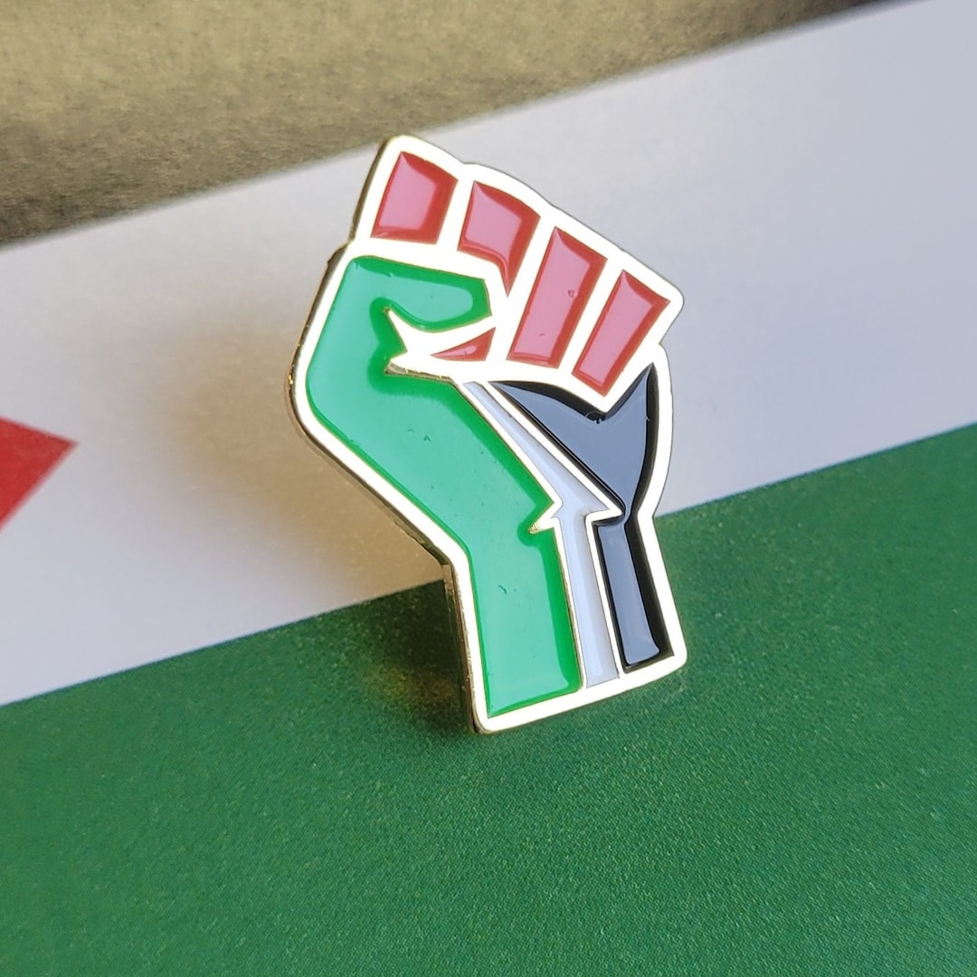 Palestine Fist Pin Palestine Pin Palestine Pin Flag National Liberation ...