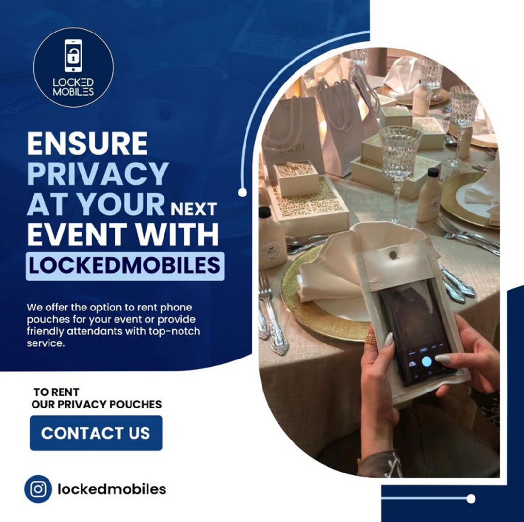 Cell Phone Locker, Lock Phone Pouch, Privacy Pouch, Mobile Phone ...