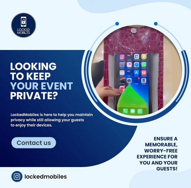 Cell Phone Locker, Lock Phone Pouch, Privacy Pouch, Mobile Phone ...