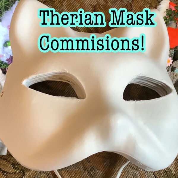 Therian Mask Commission - Etsy
