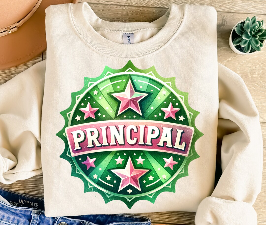 Principal Png, Sublimation Design, School Png, Teacher Sublimation ...