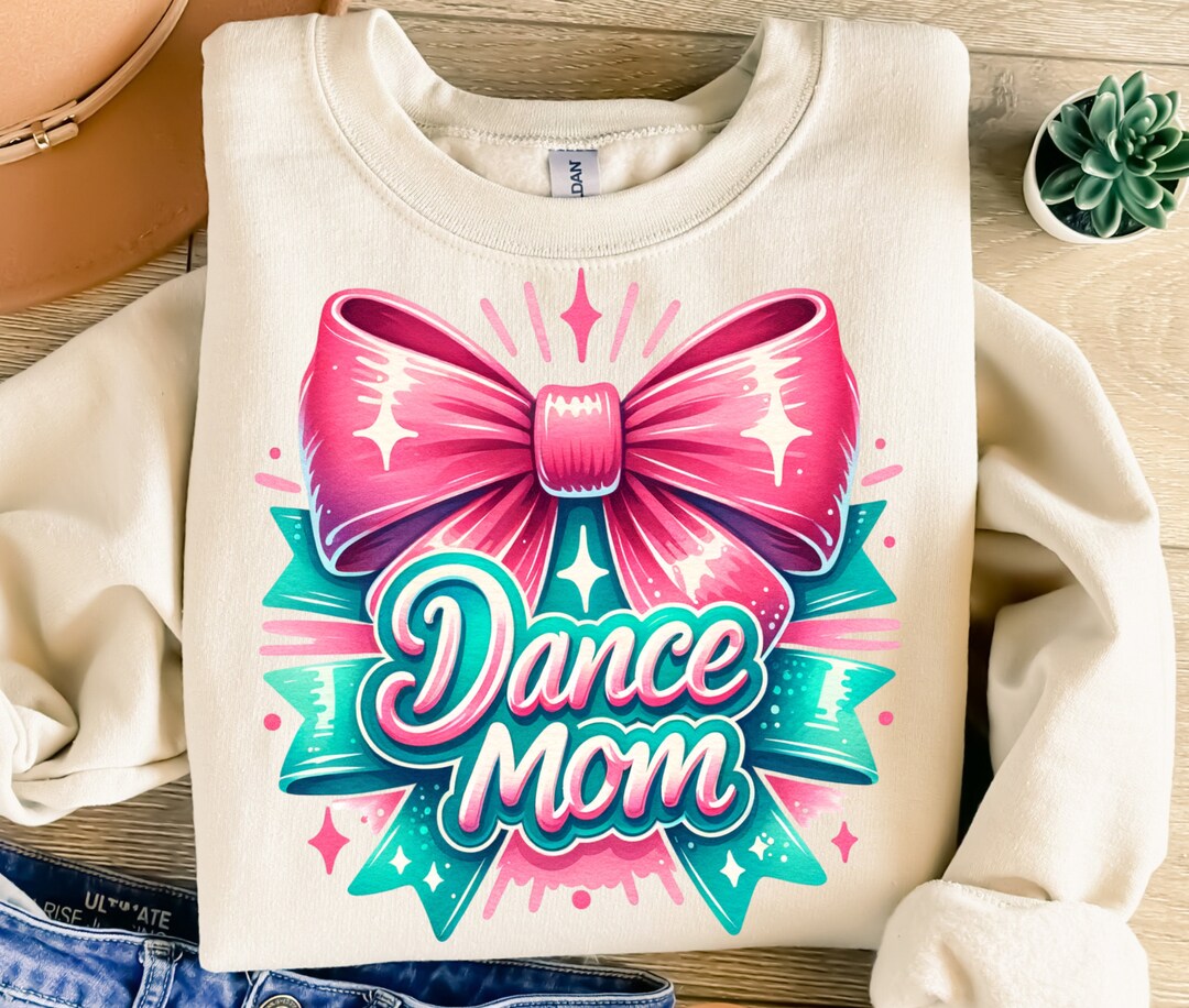 Dance Mom Png, Sublimation Design, Coquette Bow Png, Dancing Png ...