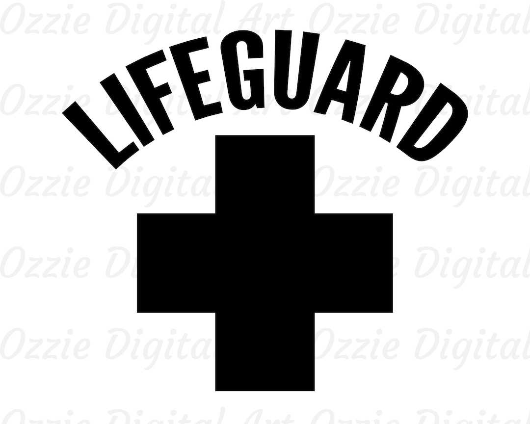Lifeguard Svg & Png, Medical Clipart, Lifesaver Vector Image, Cross ...