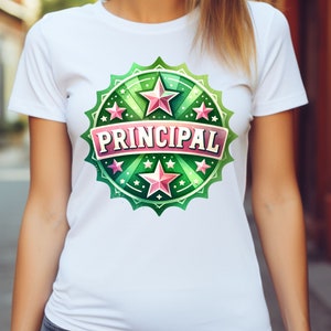 Principal Png, Sublimation Design, School Png, Teacher Sublimation ...
