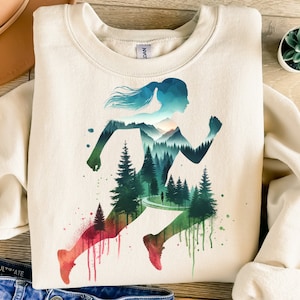 Running Woman Png, Sublimation Design, Marathon Runner Png, Runner ...
