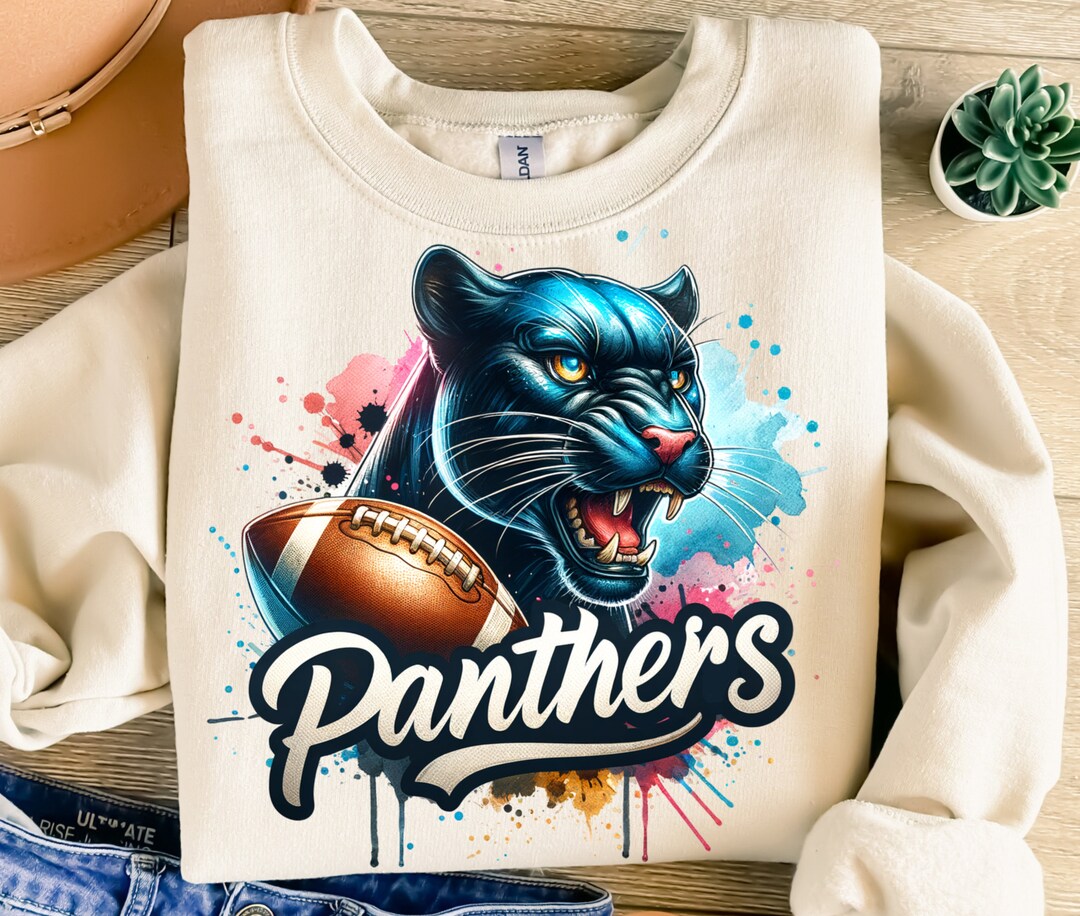 Panthers Png, Sublimation Design, Football Season Png, Game Day Png ...