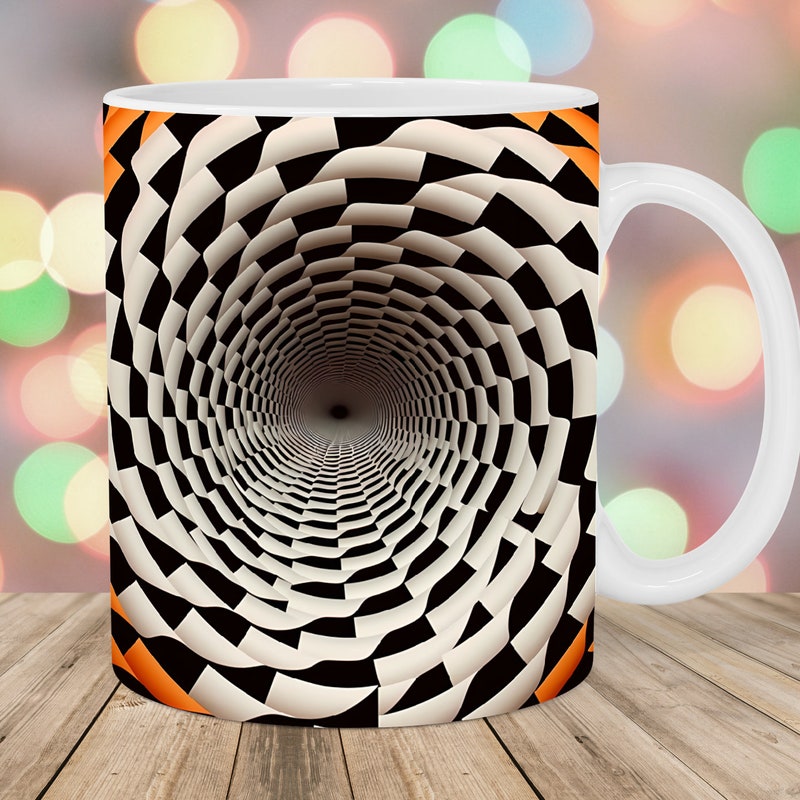 Geometric Mug - Etsy