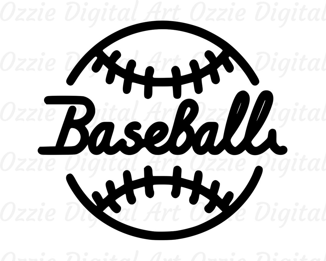 Baseball Svg & Png, Baseball Ball Clipart, Sport Vector Image, Baseball ...