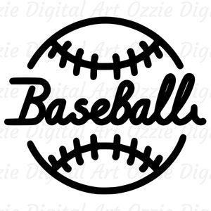 Baseball Svg & Png, Baseball Ball Clipart, Sport Vector Image, Baseball ...