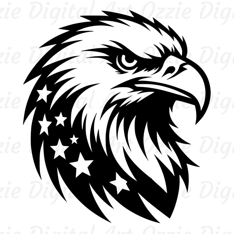 Eagle Svg File - Etsy