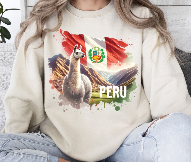 Peru Png, Sublimation Design, Llama Png, Patriotic Png, Travel Png ...