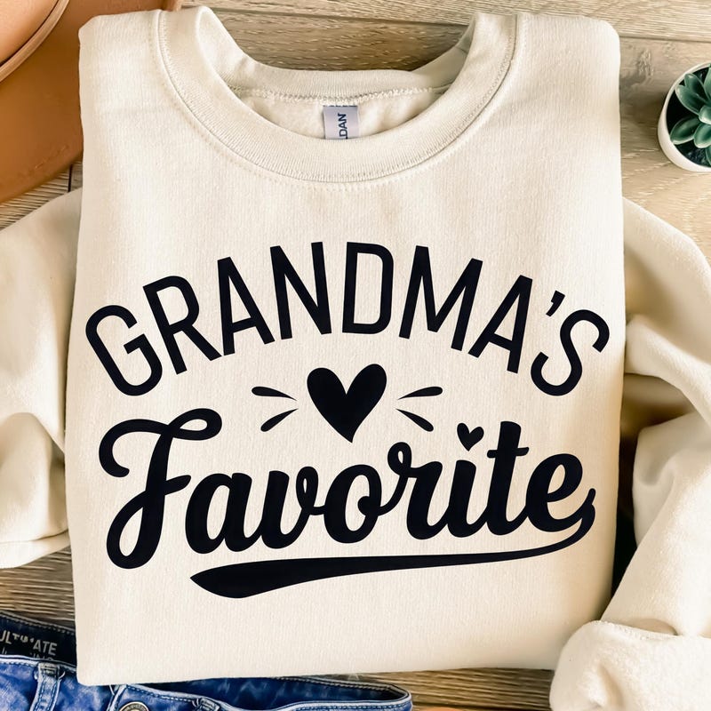 Grandma's Favorite Tshirt - Etsy