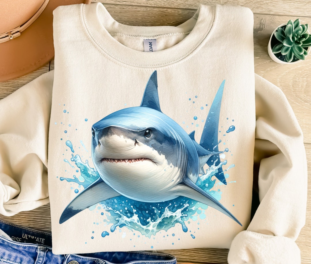 Shark Png, Sublimation Design, Summer Sublimation, Ocean Png, Fish Png ...