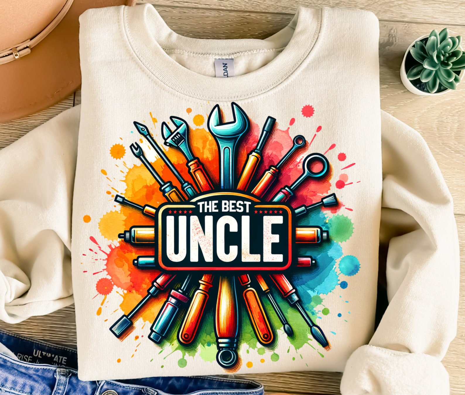 The Best Uncle Png, Sublimation Design, Tools Clipart, Uncle Digital ...