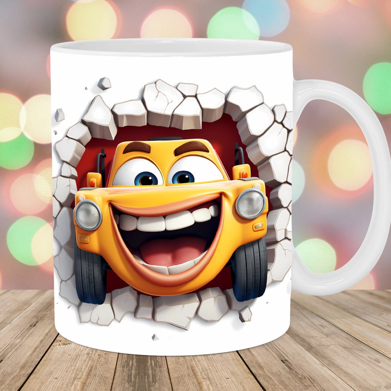 Cartoon Mugs - Etsy
