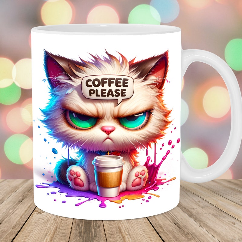 Grumpy Cat Mug - Etsy